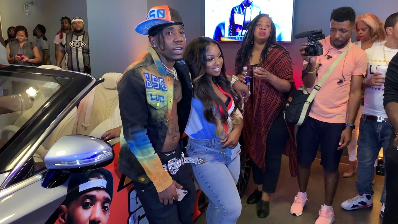 Breaking News! yfn lucci and reginae carter share a cute kiss by his ...