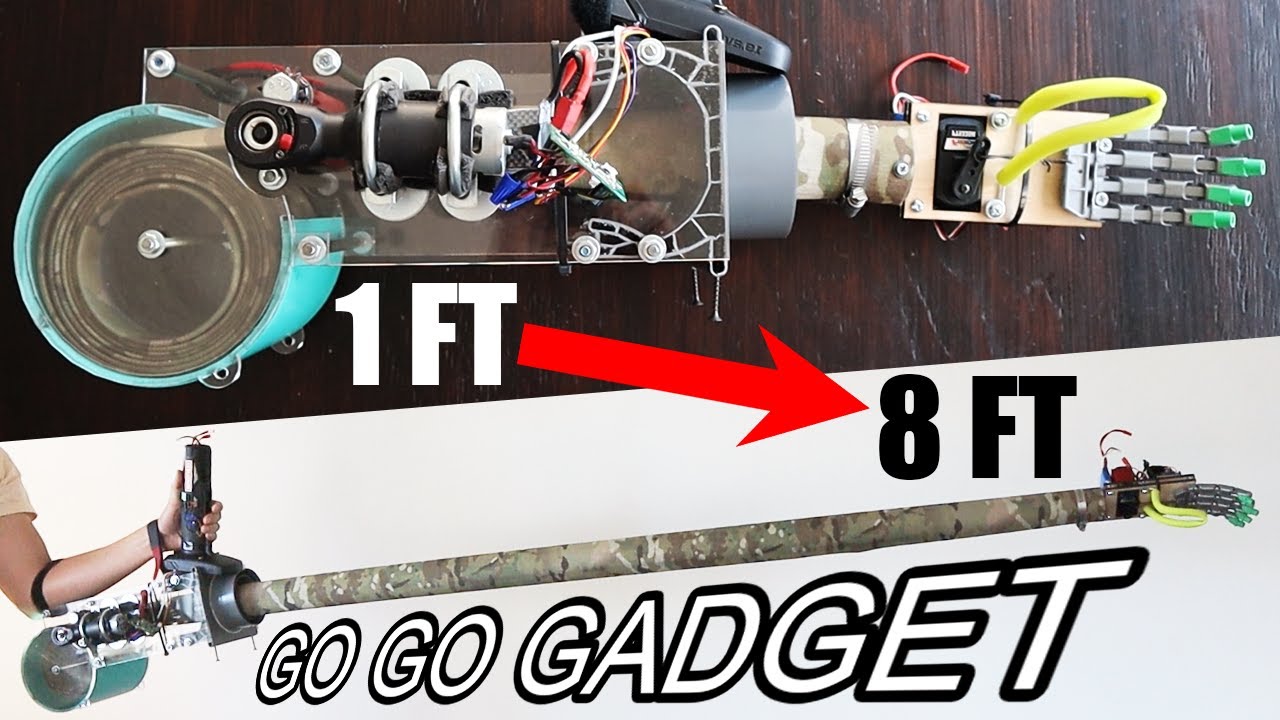 This Arm gets really REALLY long (Social Distance Robot Arm) - YouTube