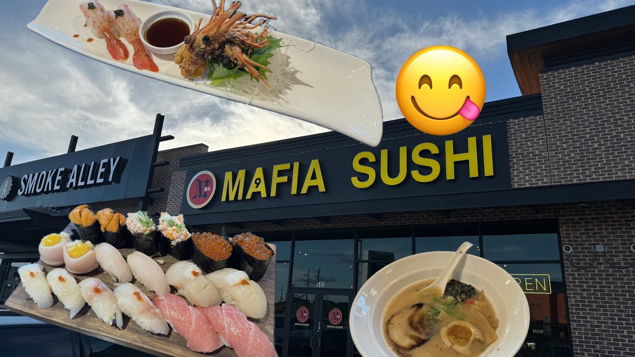 Mafia Sushi Won't Break Your Heart! (Or Kneecaps) - YouTube