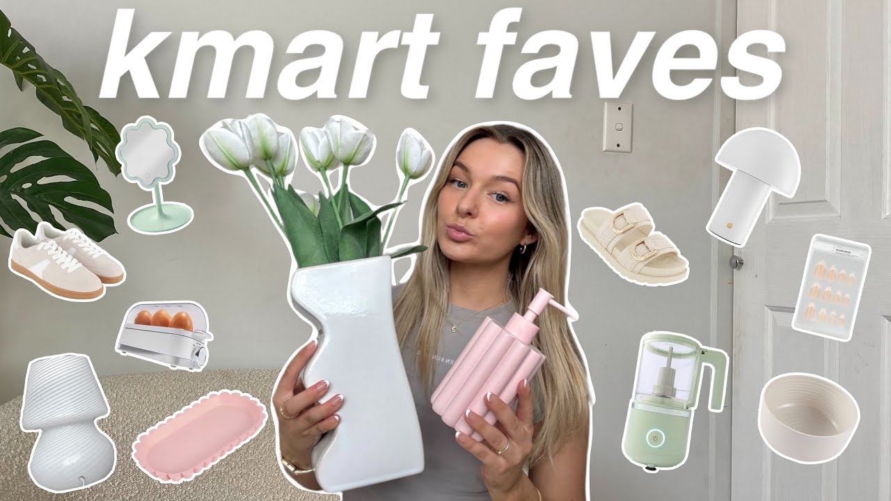 KMART MUST HAVES ( my favourite products that are 100% worth it ) - YouTube
