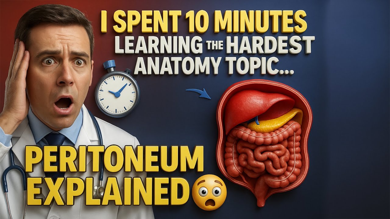 Learn Peritoneum Like a Topper! | High-Yield Anatomy for NEET PG ...