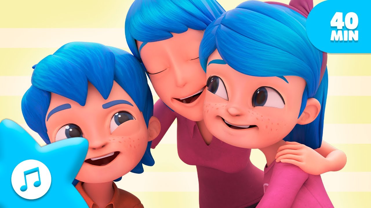 Learn Shapes, Colors, Alphabets & Many More with Blu Family 💙 MIX 🌈 FOR ...