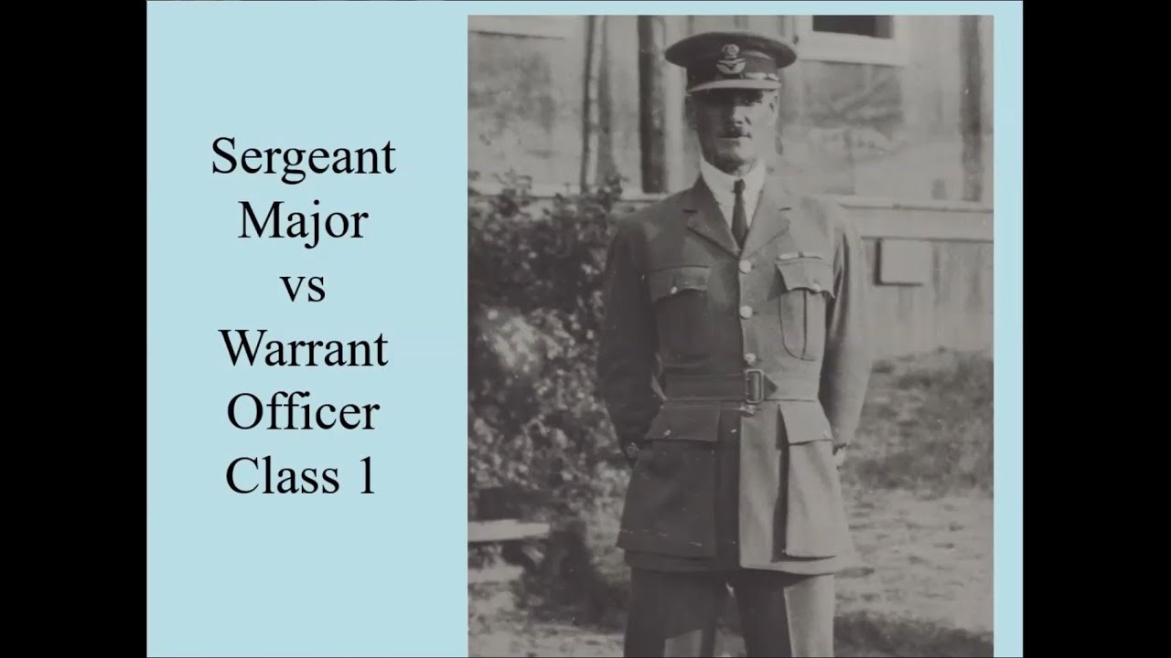 Leonard John Dyte, the RCAF's First Sergeant Major - YouTube