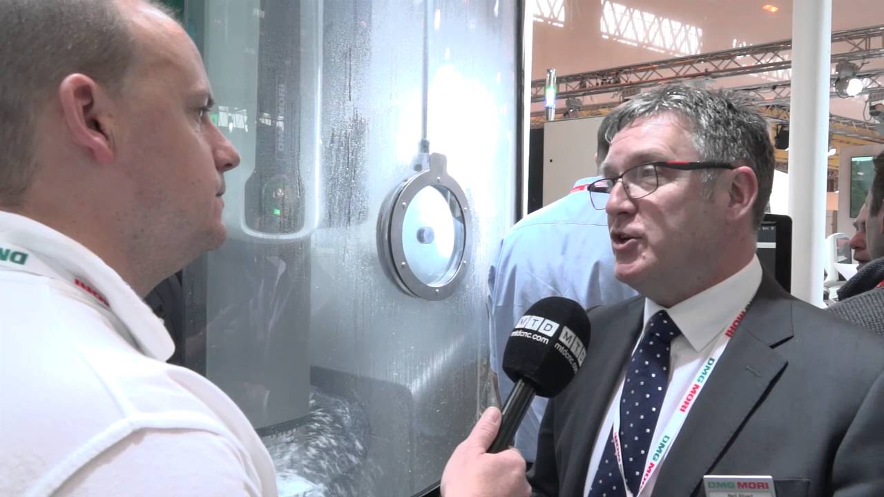 DMG MORI DMU 75 MONOBLOK 5 axis machining centre - YouTube