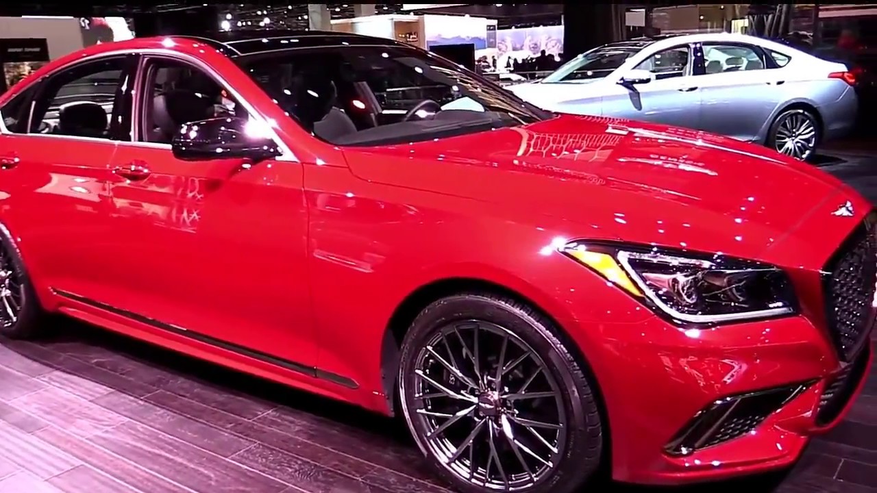 2018 Genesis G80 Sport Red Edition Walkaround Look in HD - YouTube