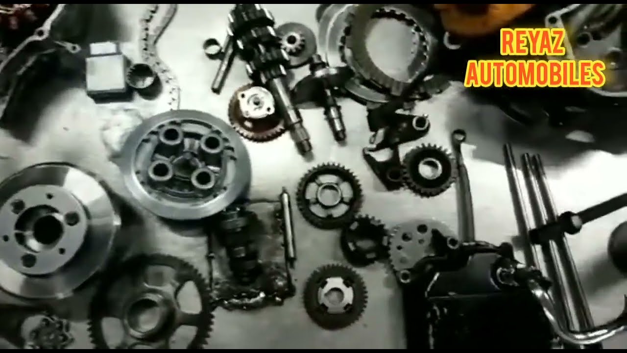 How to repair bike engine overhauling - YouTube