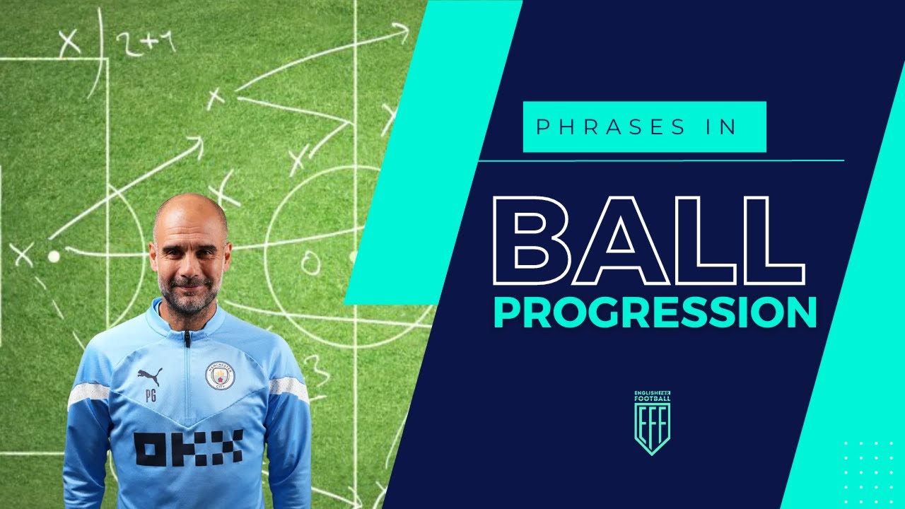 How to progress the ball through a press - football tactical phrases # ...