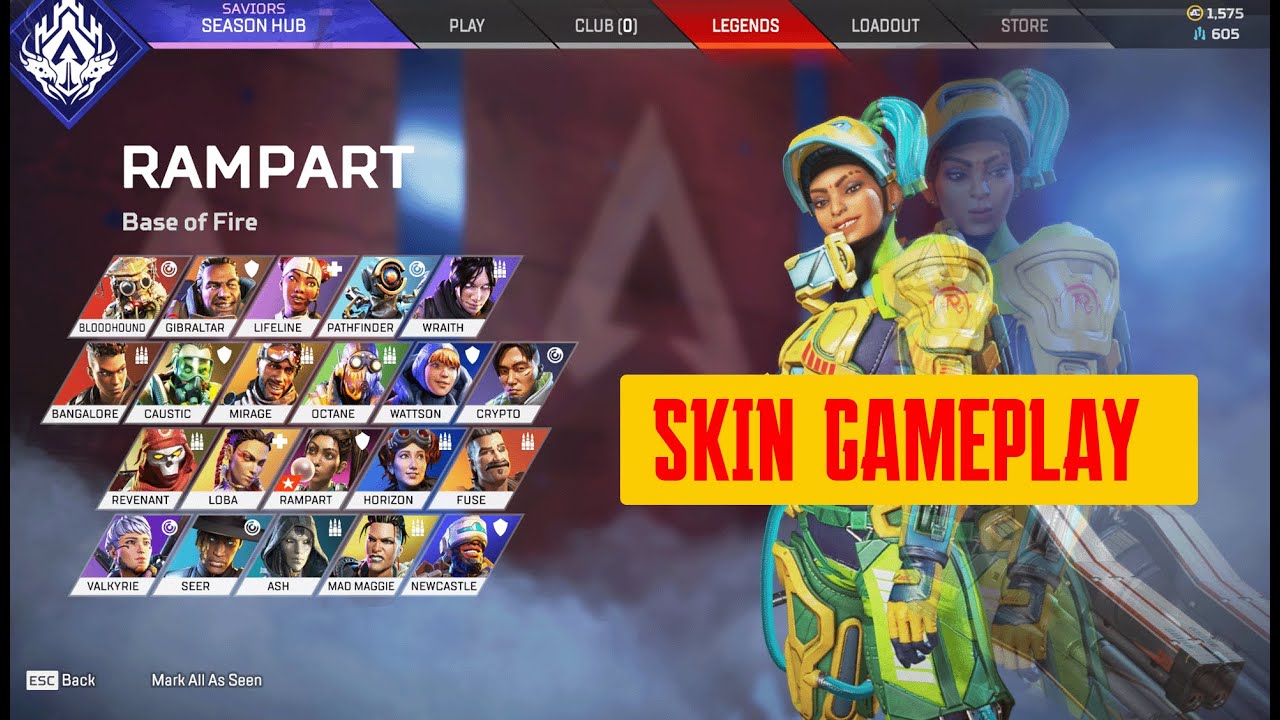 RAMPART Cleanup Crew Skin Coming Back!, BEFORE YOU BUY, Apex Legends ...