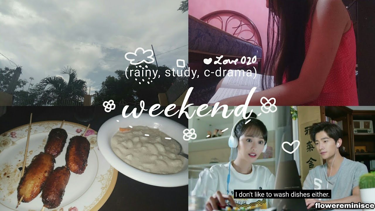 weekend ☔ 📖 🎥 || aesthetic vlog - YouTube