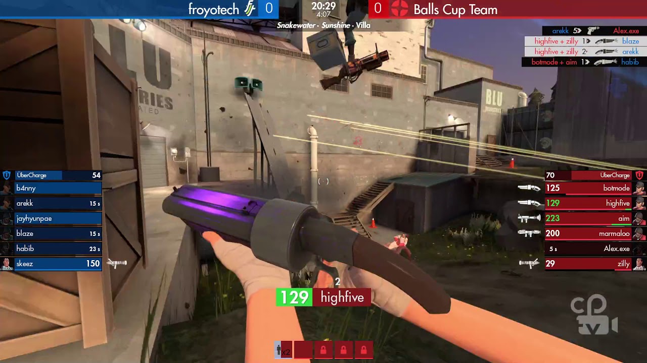 [TF2] froyotech vs. balls cup team - RGL 6v6 Winter Cup 2021: Upper ...
