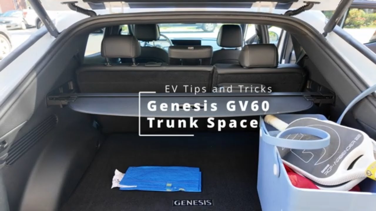 GV60 Trunk Space and Cargo Cover - YouTube