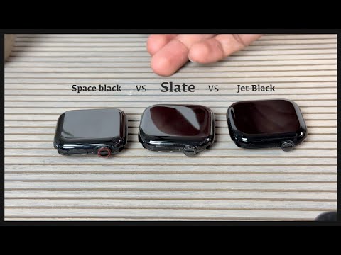 Apple Watch SERIES 10 SLATE VS Jet Black VS Space Black - ASMR UNBOXING ...