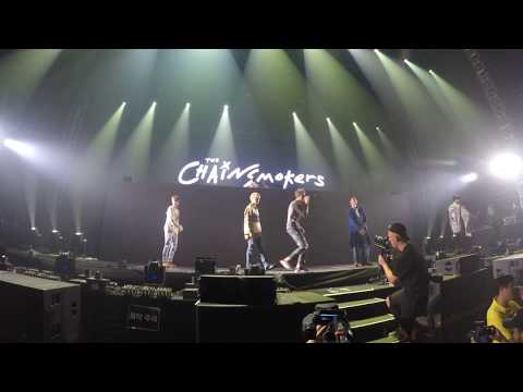 BTS(방탄소년단),the chainsmokers - closer (live) 4K 2017.09.12 防弾少年団