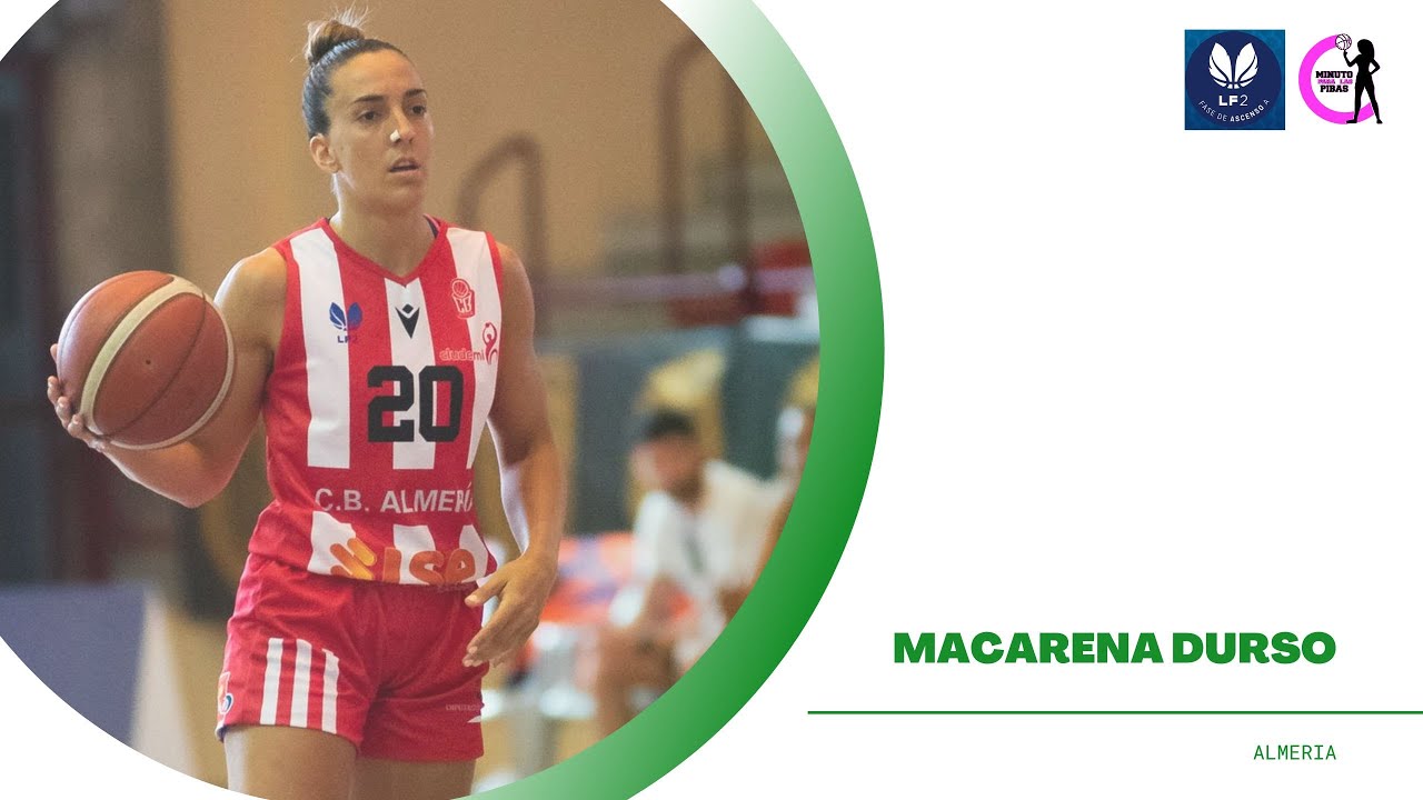 #FaseFinalLF2 | Macarena Durso MVP | Almeria vs. Sant Josep - YouTube