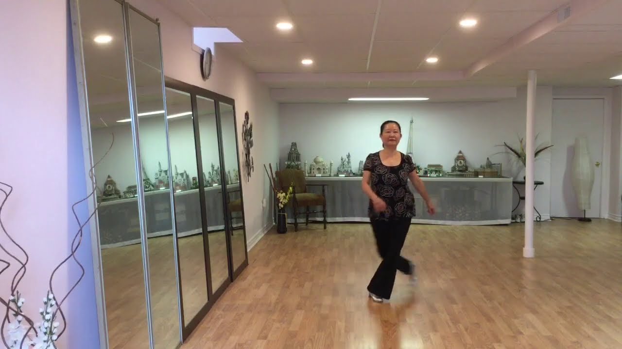 Lipstick Tango Line Dance (with teaching) - YouTube