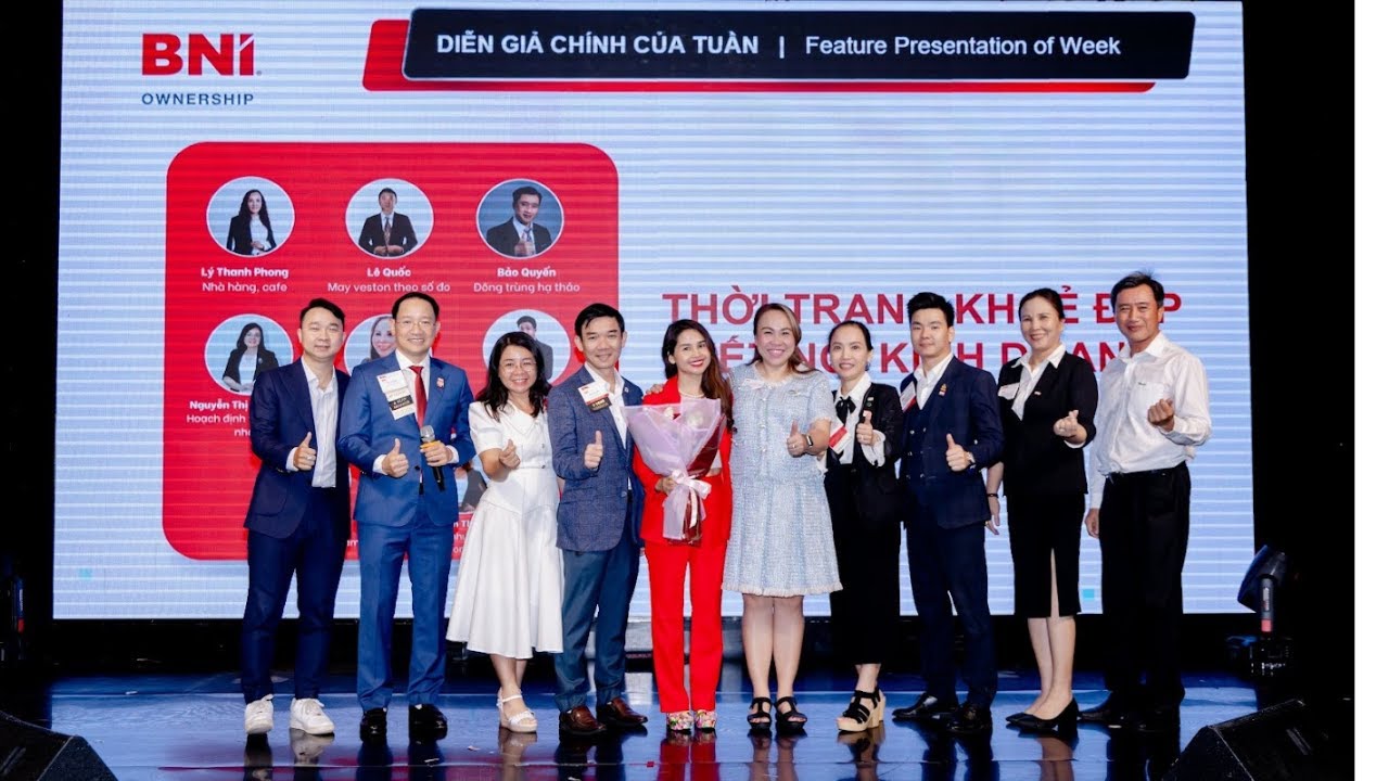 Highlight Showcase Team Thời Trang-Khoẻ Đẹp BNI Ownership - YouTube