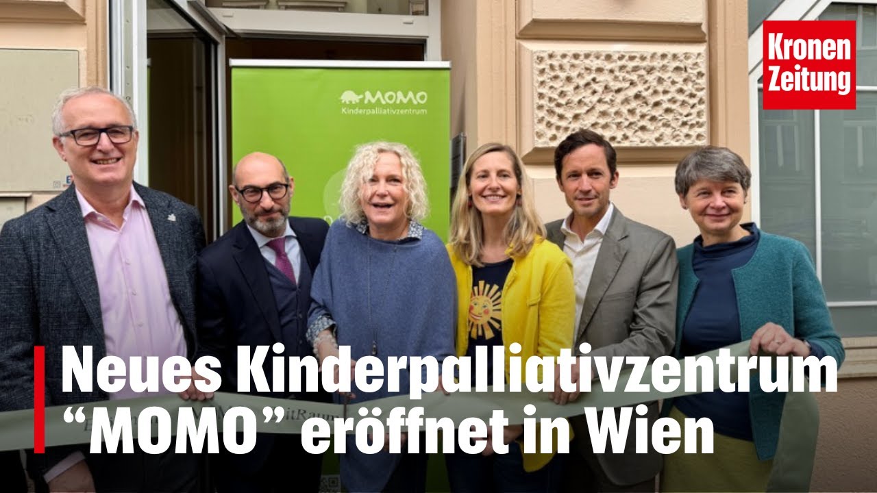 Neues „MOMO“-Kinderpalliativzentrum eröffnet in Wien | krone.tv NEWS - YouTube