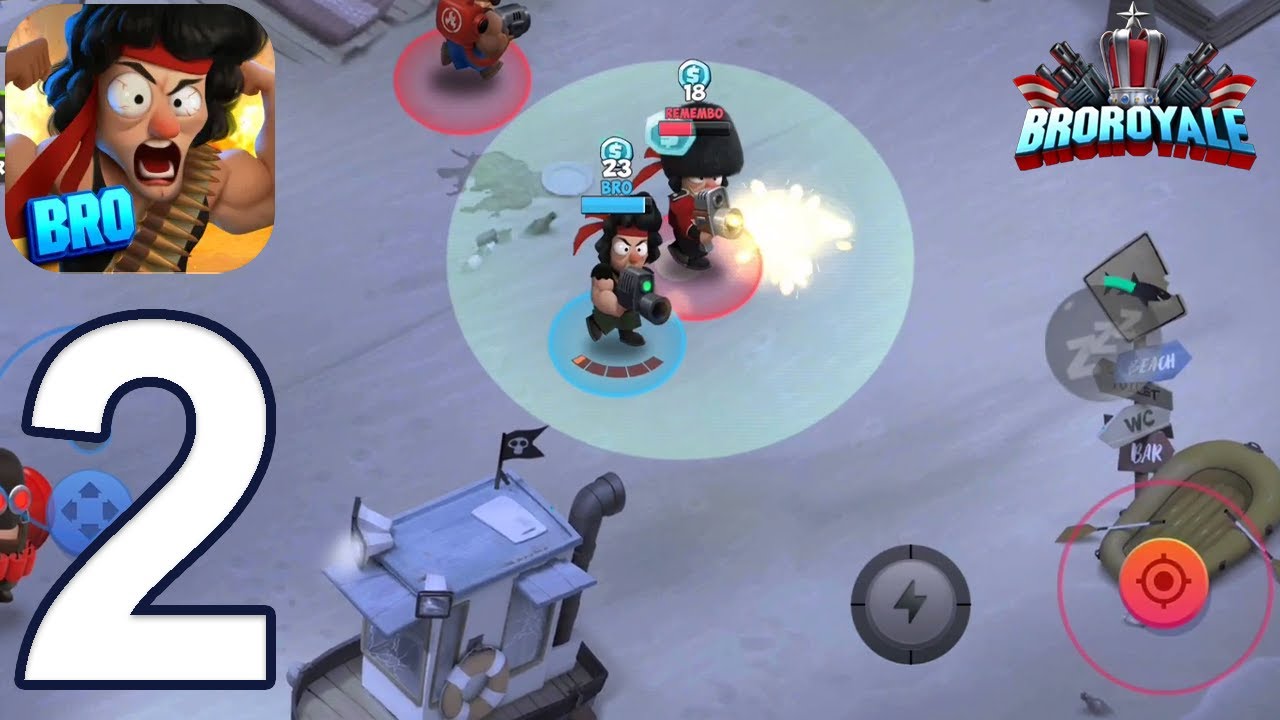 Bro Royale Mayhem Shooter - Gameplay Walkthrough Part 2 - Collect Coins ...