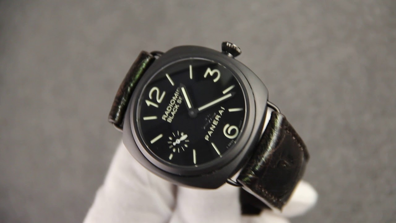 Custom-made watch strap of alligator leather for Panerai Radiomir PAM ...