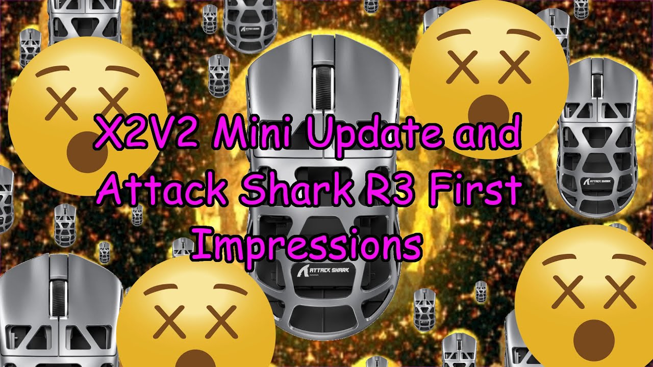 X2V2 mini mod changes everything?? + Attack Shark R3 first impressions ...