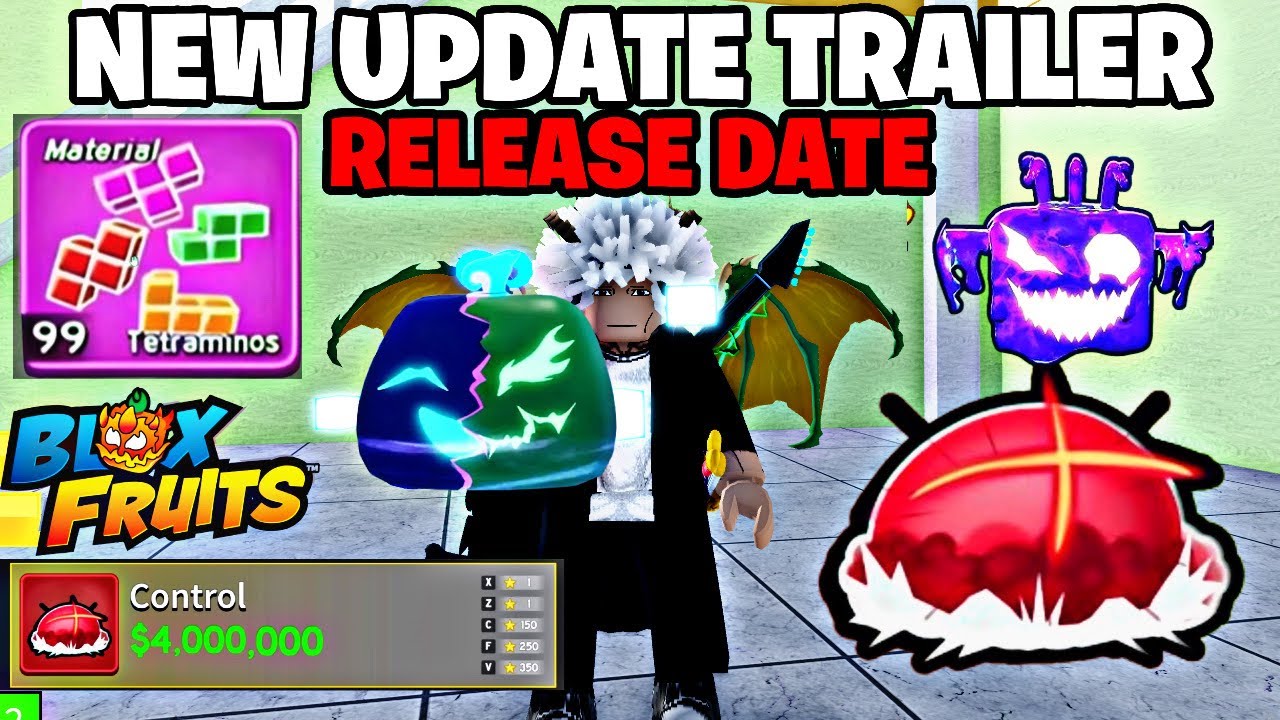 Blox Fruits NEW CONTROL REWORK UPDATE is HERE! Control Fruit Rework ...