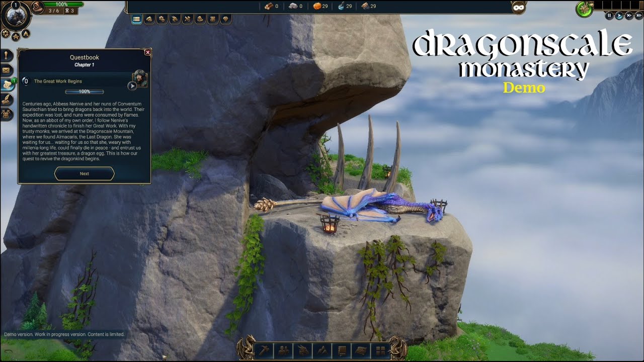 Dragonscale Monastery (Demo) - YouTube