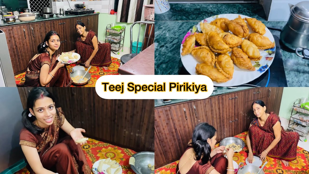 तीज Special Vlog 😍Mummy ne Banya pirikiya 😊 - YouTube