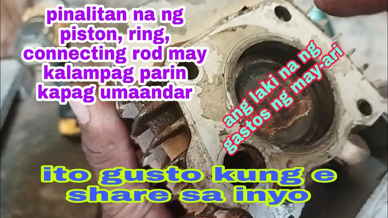XRM 125 ano ang dahilan ng kalampag kapag uma-andar. - YouTube