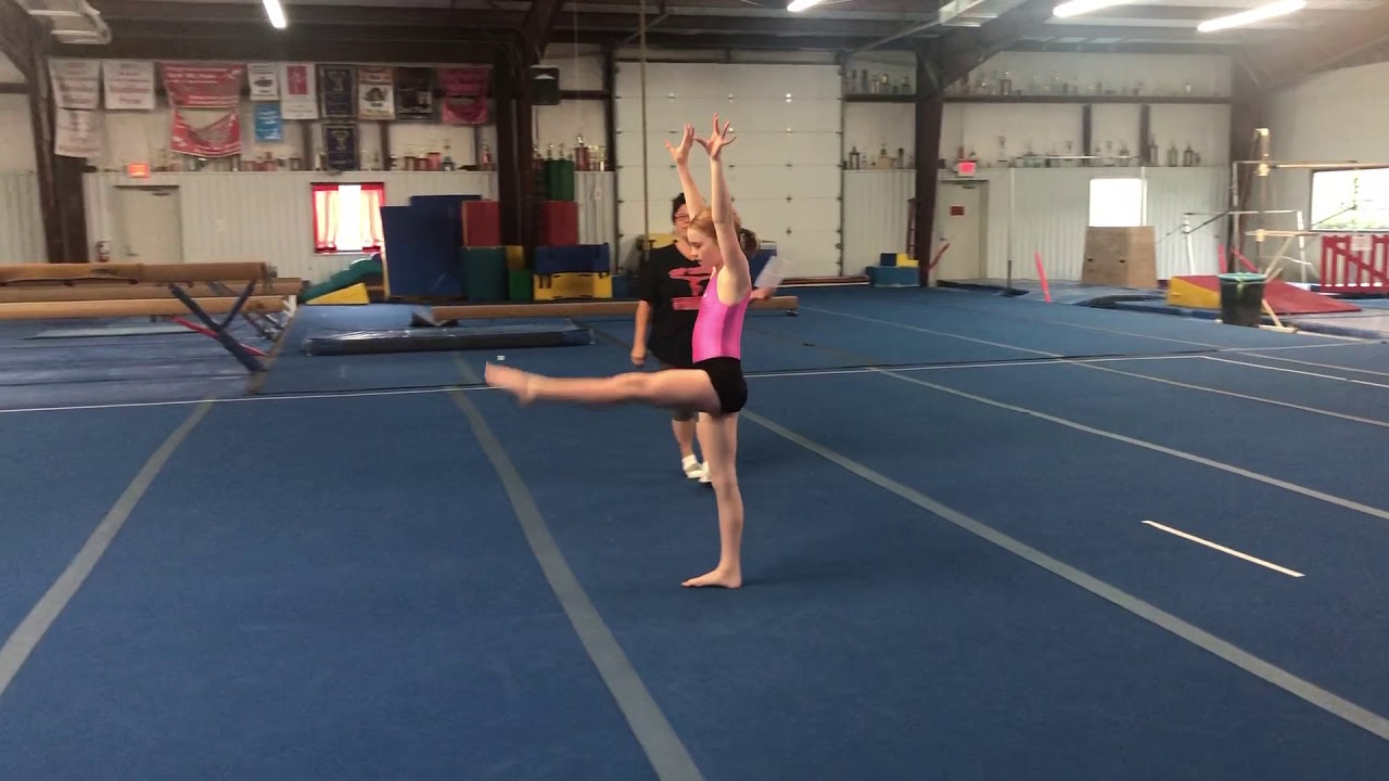 Top Notch Gymnastics Jr. gymnastics week 4 - YouTube