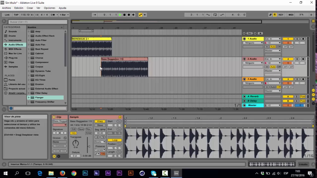 Tutorial Cambiar el Tempo en Ableton Live (Subir, Bajar Pitch) Para ...