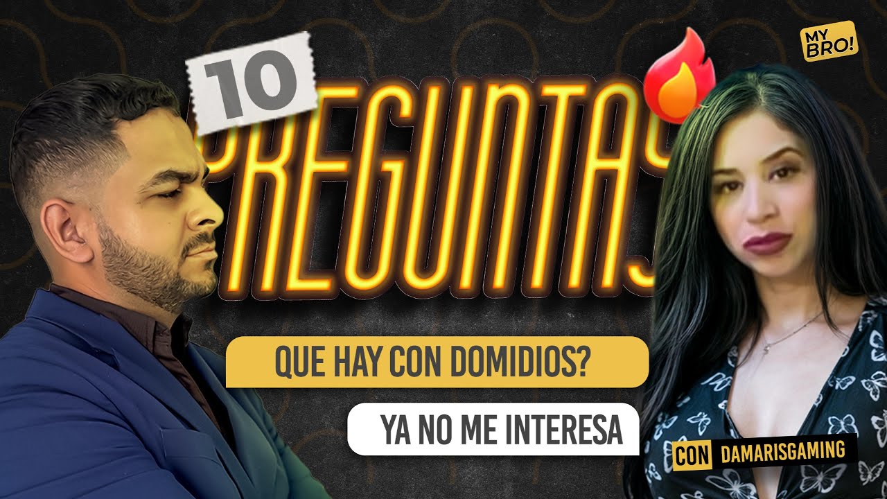10 PREGUNTAS CON DAMARISGAMING!! (DOMIDIOS, DOMILOL, TRINITY) - YouTube