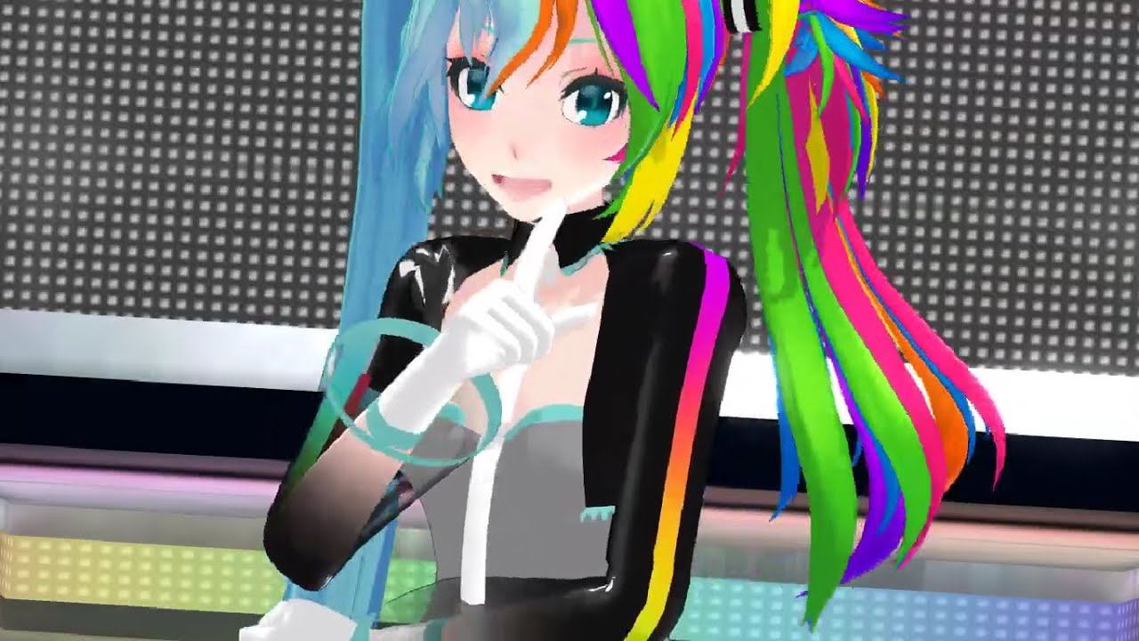 [MMD]Dancin ft. Amai Rainbow Miku - YouTube
