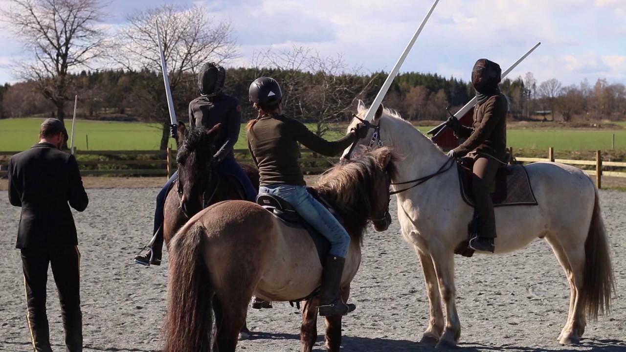 Mounted Combat - Sword - YouTube