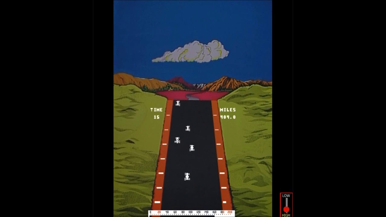 F1 Laguna Racer Gameplay 2020 - Arcade Coin-Op - Midway Games 1977 ...