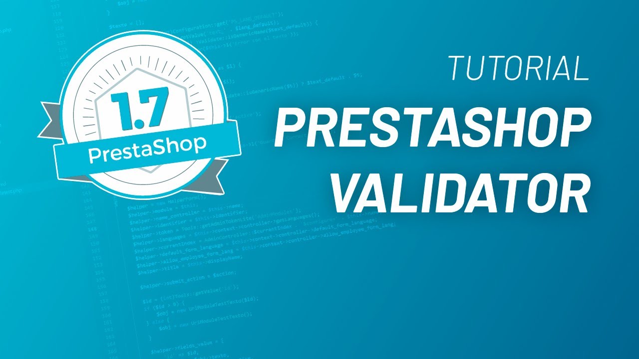 Herramienta Prestashop Validator | Tutorial cómo crear tu primer módulo de Prestashop 1.7 - YouTube