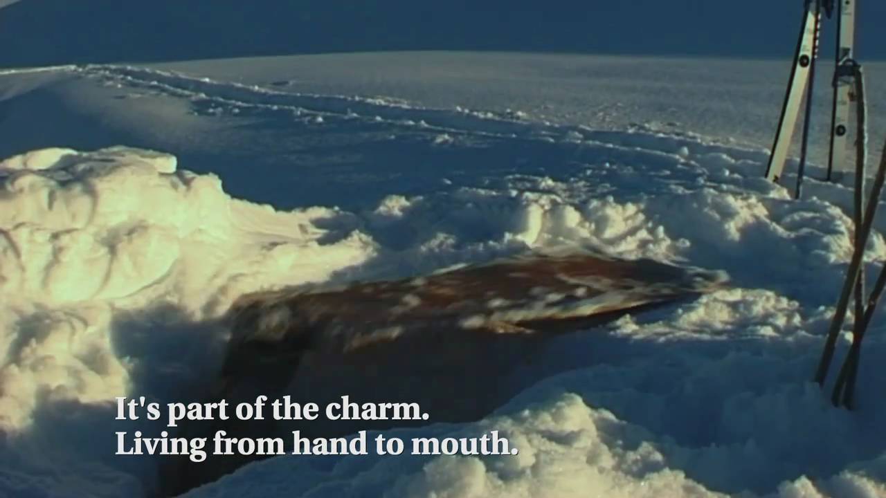 The Snow Cave Man - YouTube