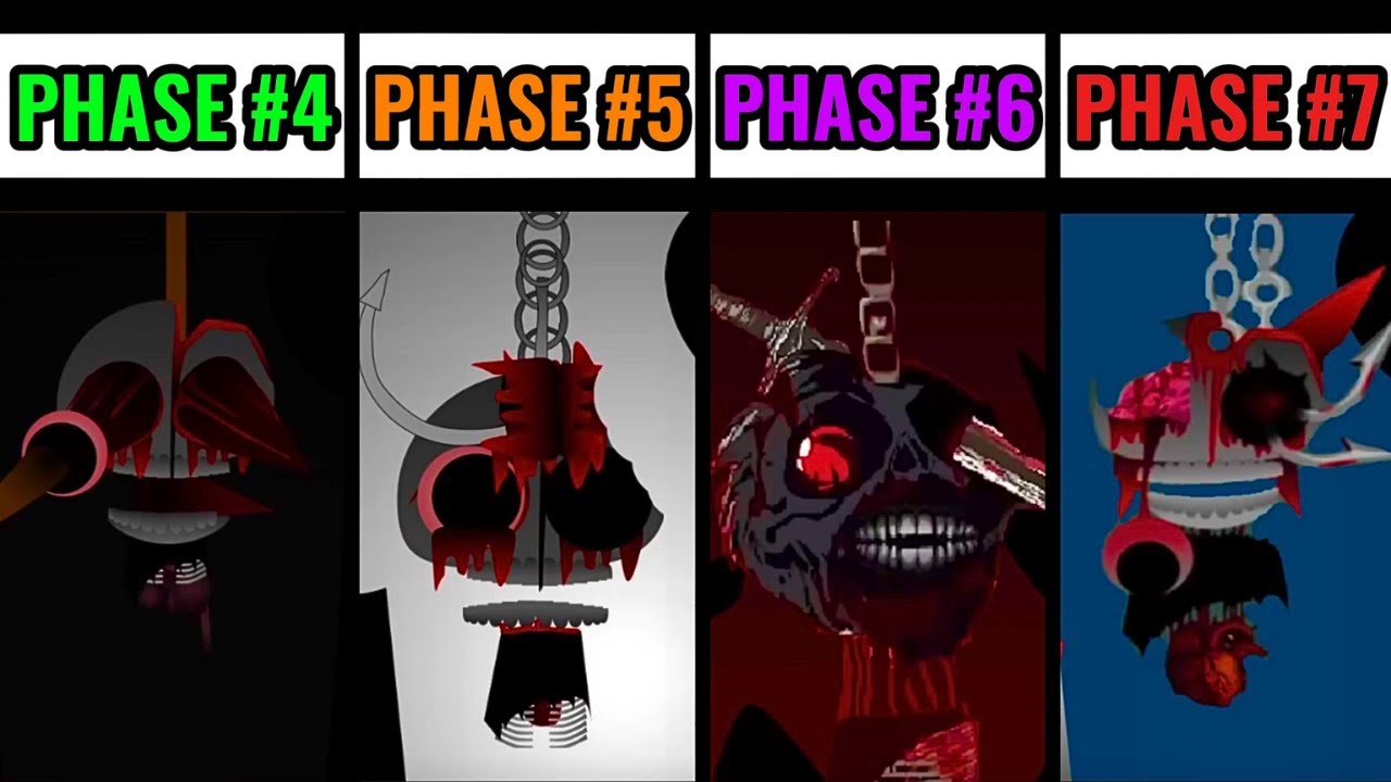 Incredibox Sprunki Mix: Phase 4 Vs Phase 5 Vs Phase 6 Vs Phase 7 - YouTube
