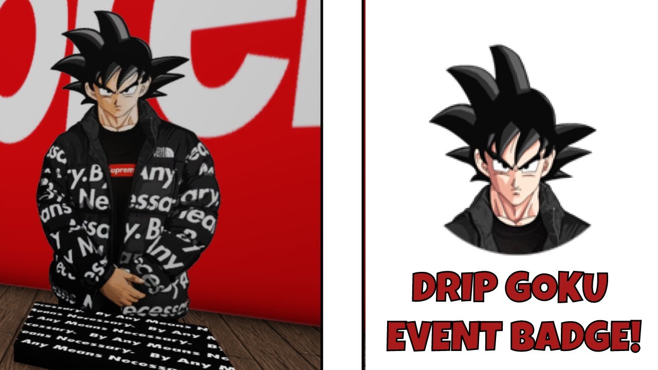 How to get "[EVENT] ENCOUNTERED DRIP GOKU" BADGE in CUPHEAD OBBY (W.I.P ...