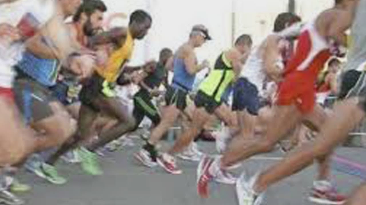 Marathon winner disqualified from race - YouTube