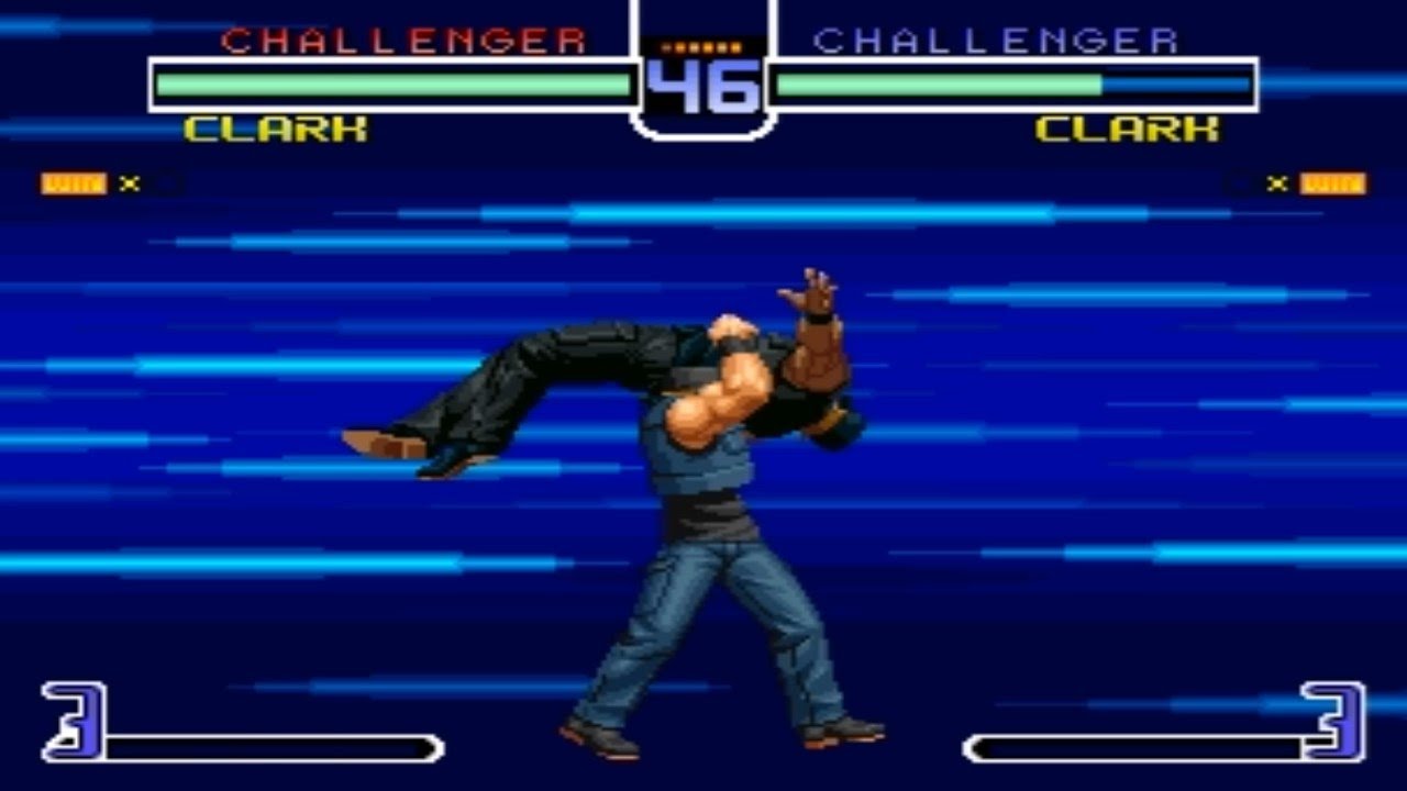 [TAS] Clark VS Clark (KoF 2002 MP2) - YouTube