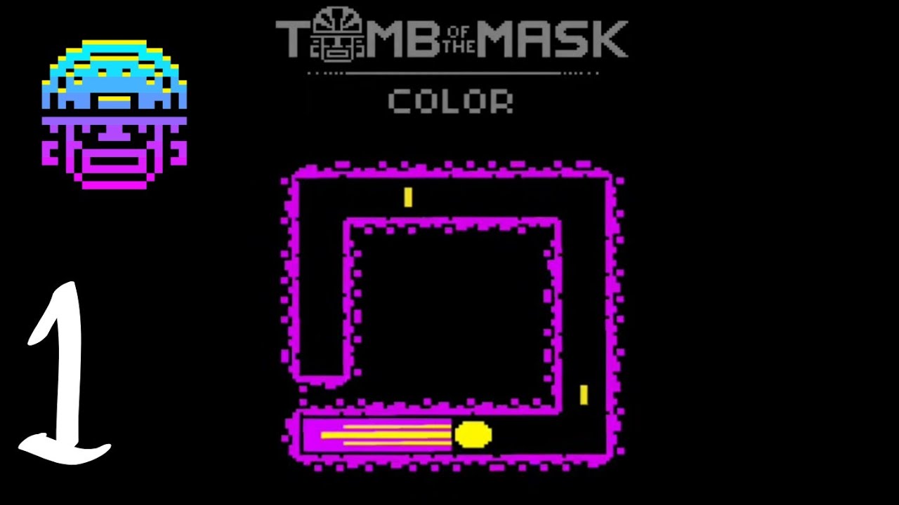 Tomb Of The Mask - Color Level 1-10 walkthrough gameplay part 1 - YouTube