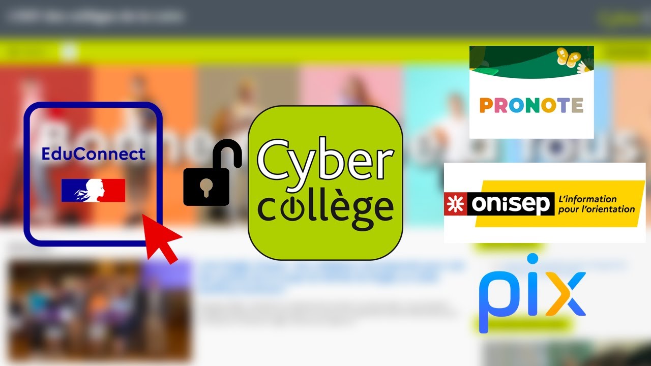 Tutoriel 1ère connexion avec les codes EduConnect - YouTube