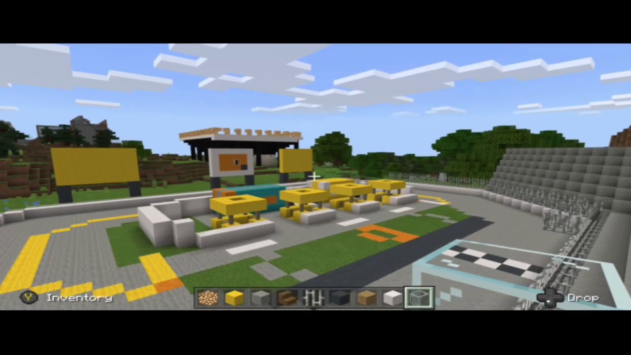 Minecraft Atlanta Motor Speedway - YouTube