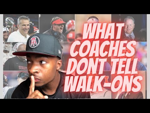 What College Coaches Don’t Tell Walk-On Athletes - YouTube
