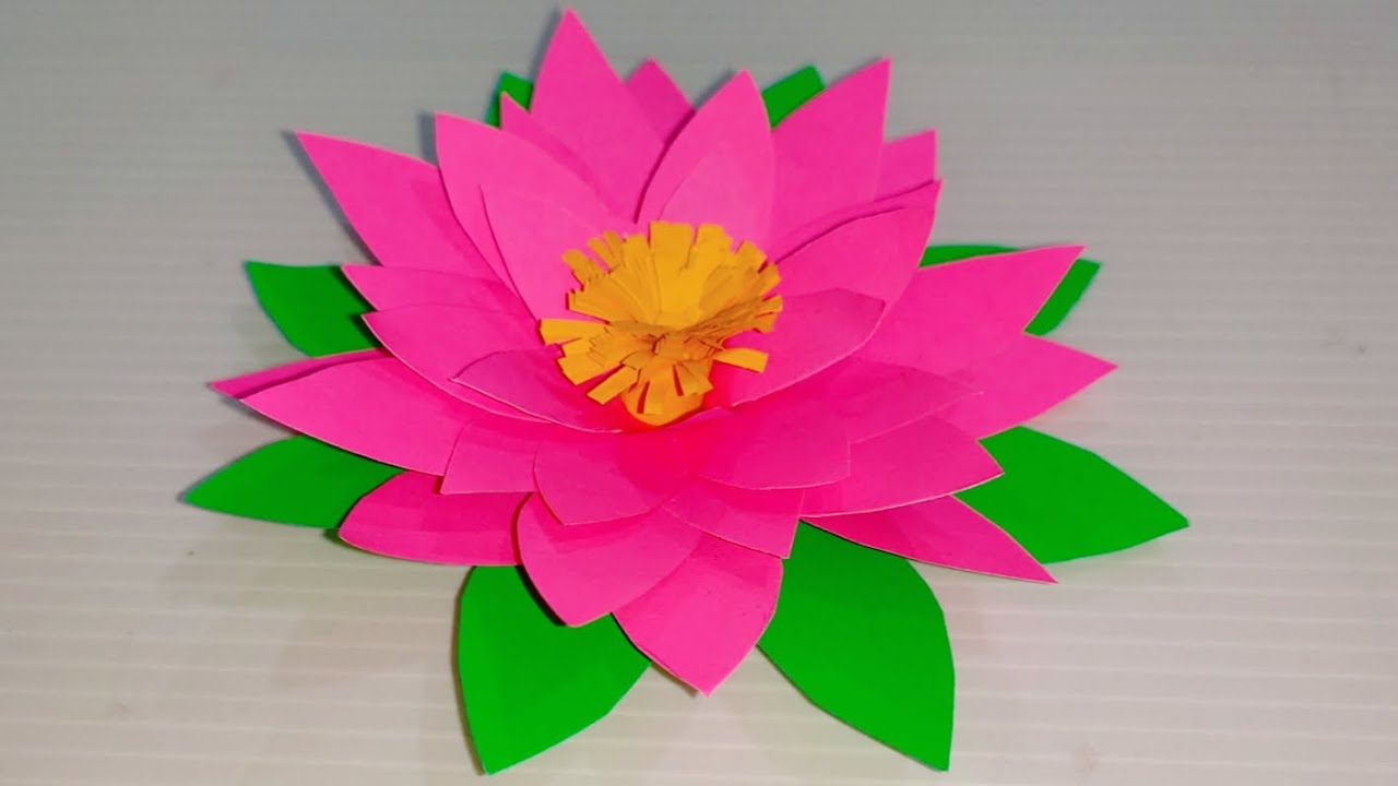 Lotus Lotus Flower Paper Flower Of Lotus How To Make Lotus School Craft Creations Of lotus-lotus-flower-paper-flower-of-lotus-how-to-make-lotus-school-craft-creations-of