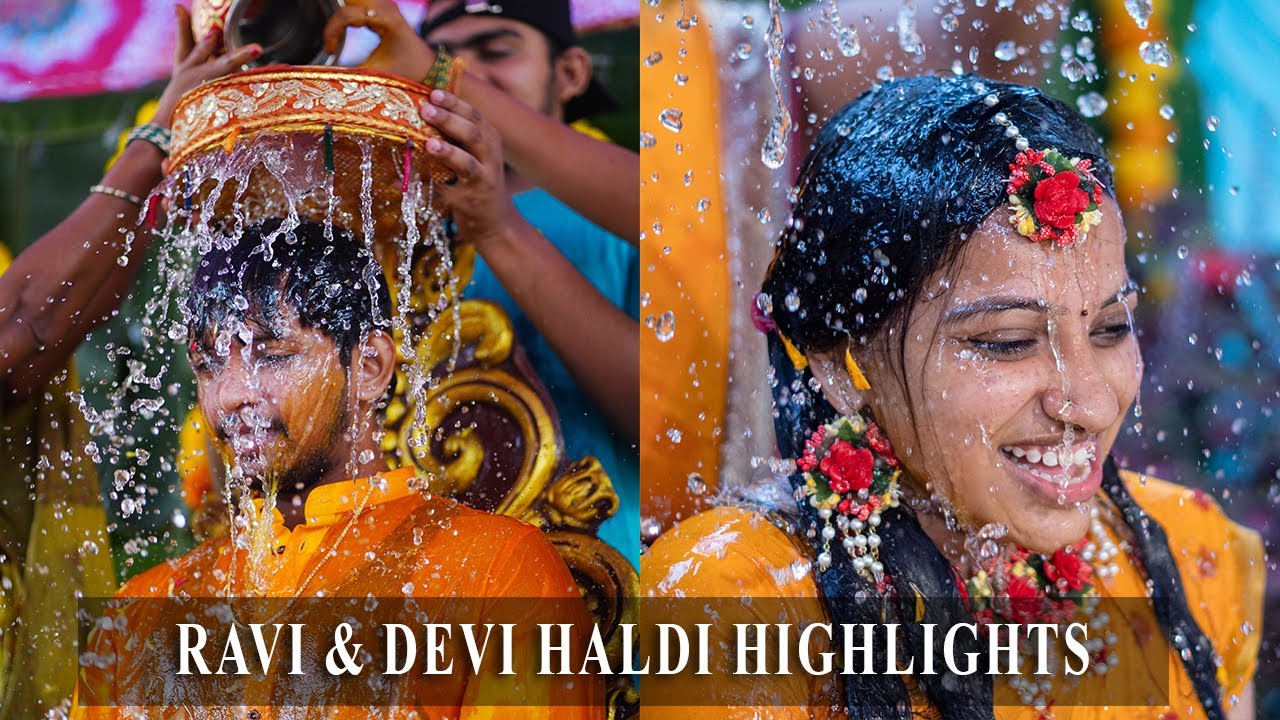 Ravi & Devi Haldi Ceremony | Rajanagaram I Pixel Scoops Studios - YouTube