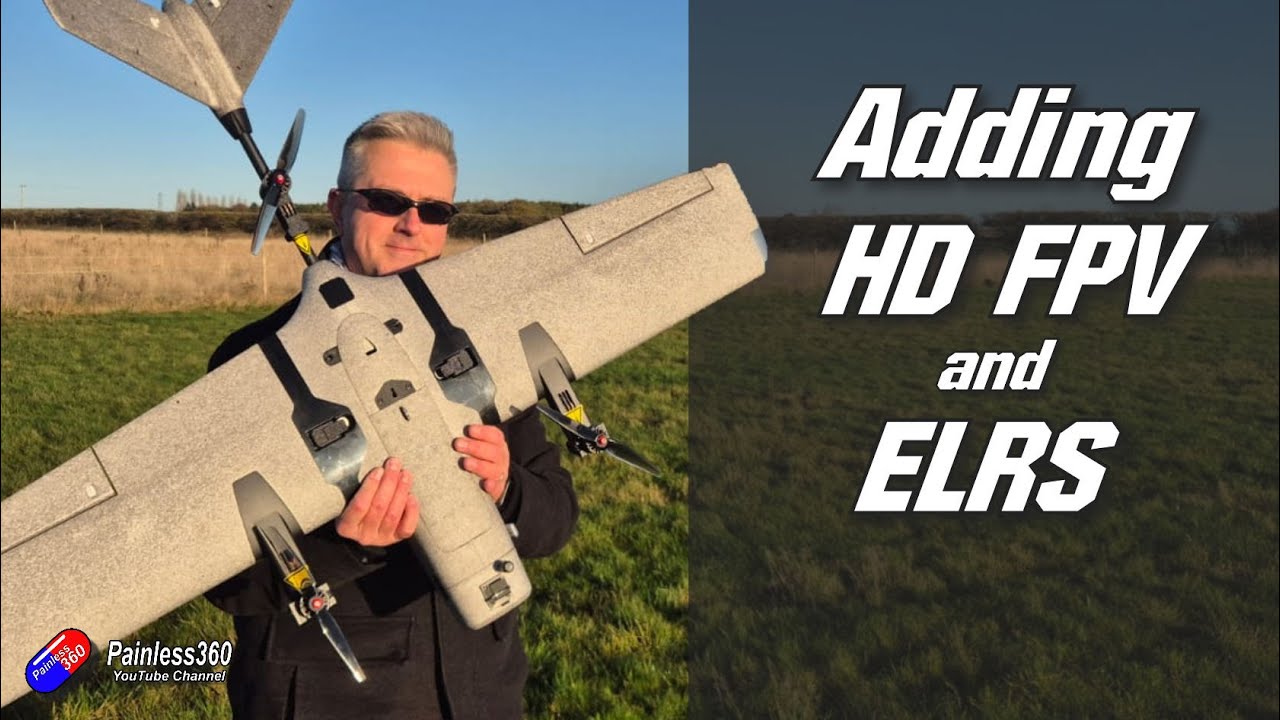 Adding ELRS and HD FPV to the Ardupilot powered ArgusFPV ROC VTOL - YouTube