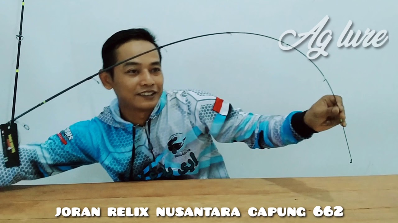 Unboxing joran UL capung 662 - YouTube