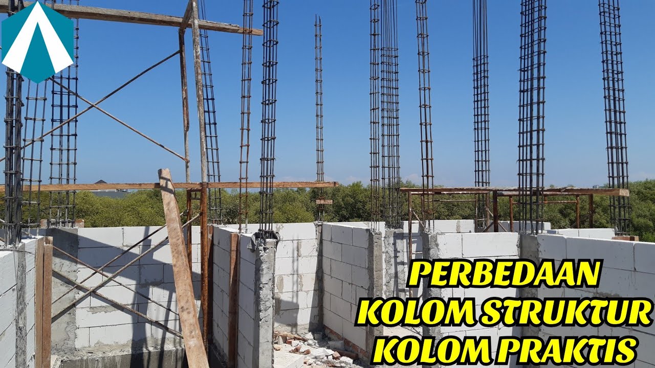 Perbedaan kolom struktur dan kolom praktis - YouTube