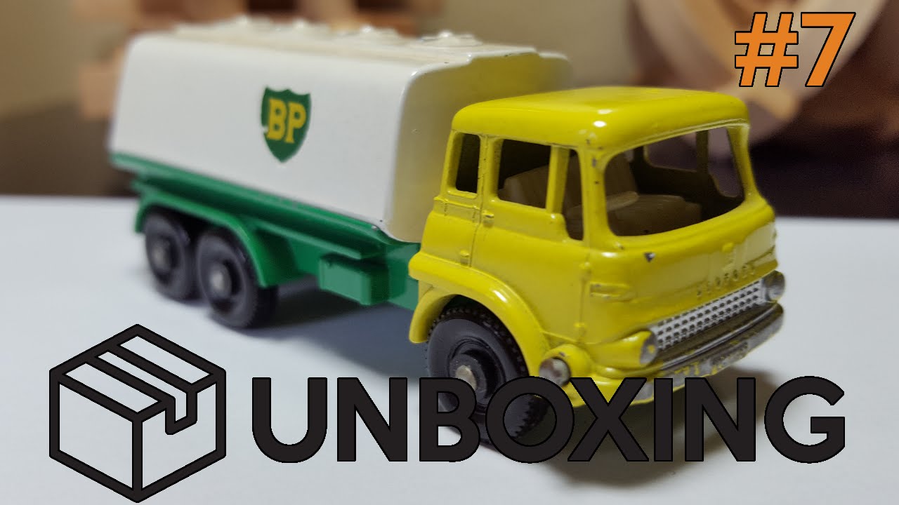 Vintage Matchbox Lesney Unboxing #7 (BP Petrol Tanker) - YouTube